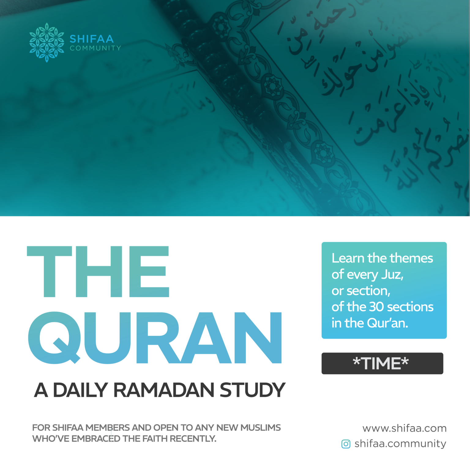 Home Page - Shifaa Community